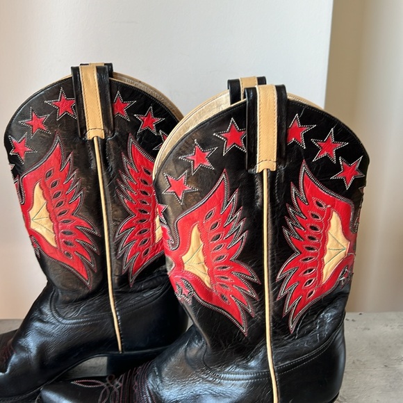 Larry Mahan | Shoes | Vintage Cowboy Cowgirl Western Larry Mahan Boots ...